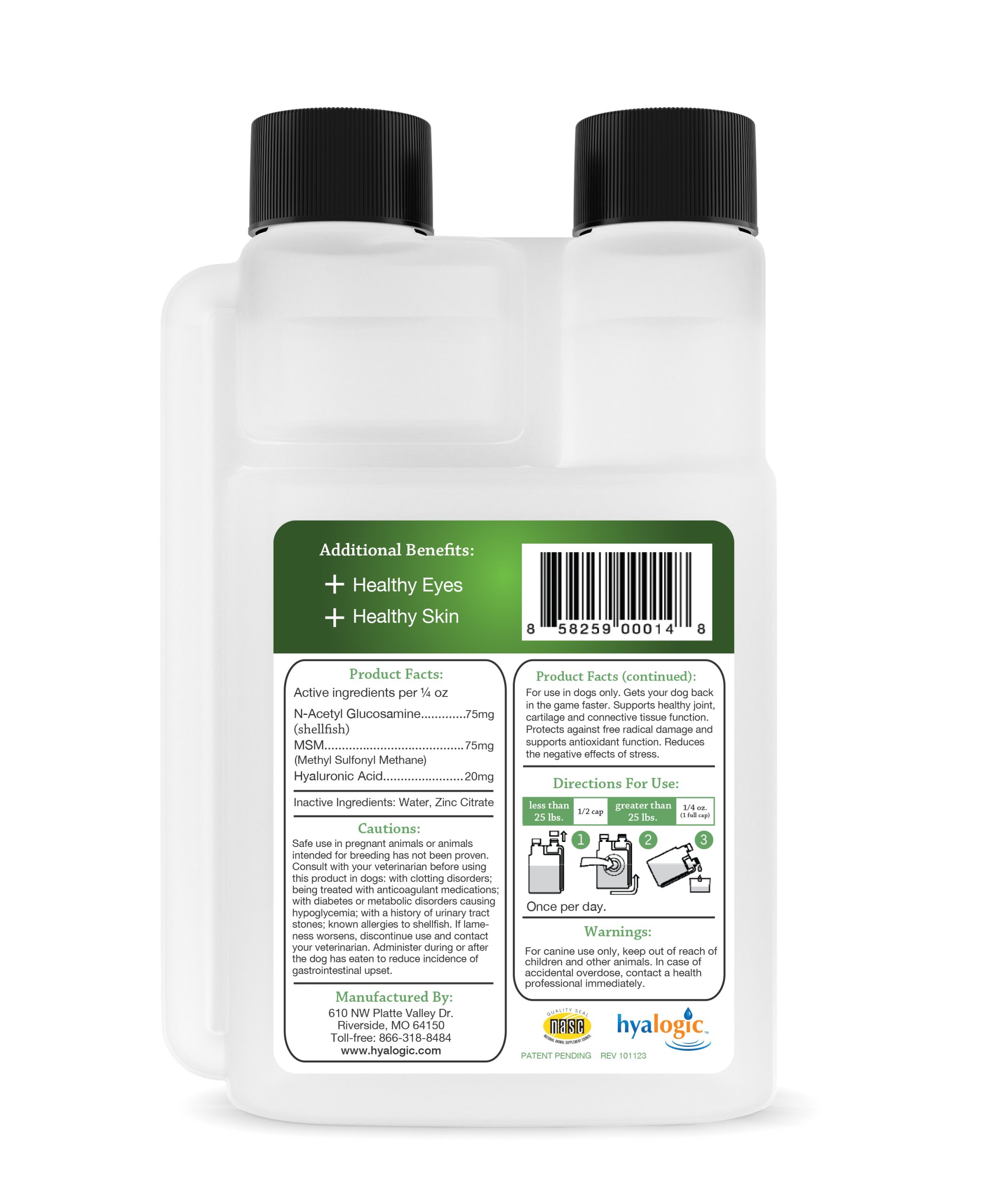 Hyaflex™ PRO Complete Joint Care Liquid - Hyalogic®